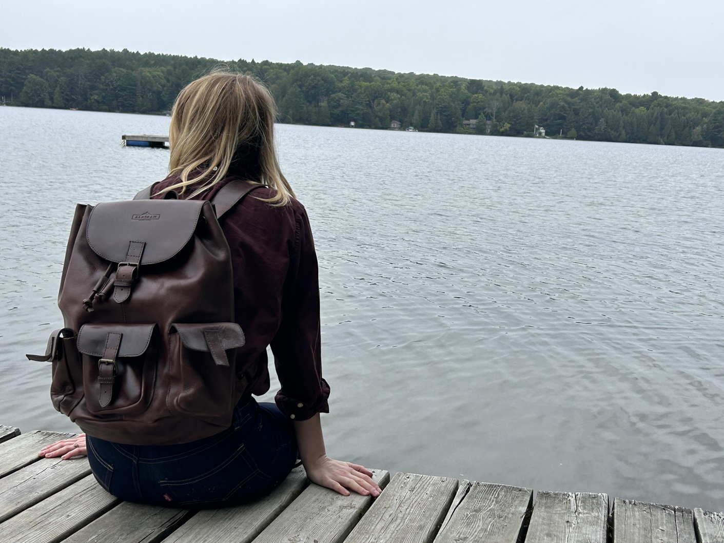 Piper Crazy Horse Leather Backpack | Alaskan Leather Company